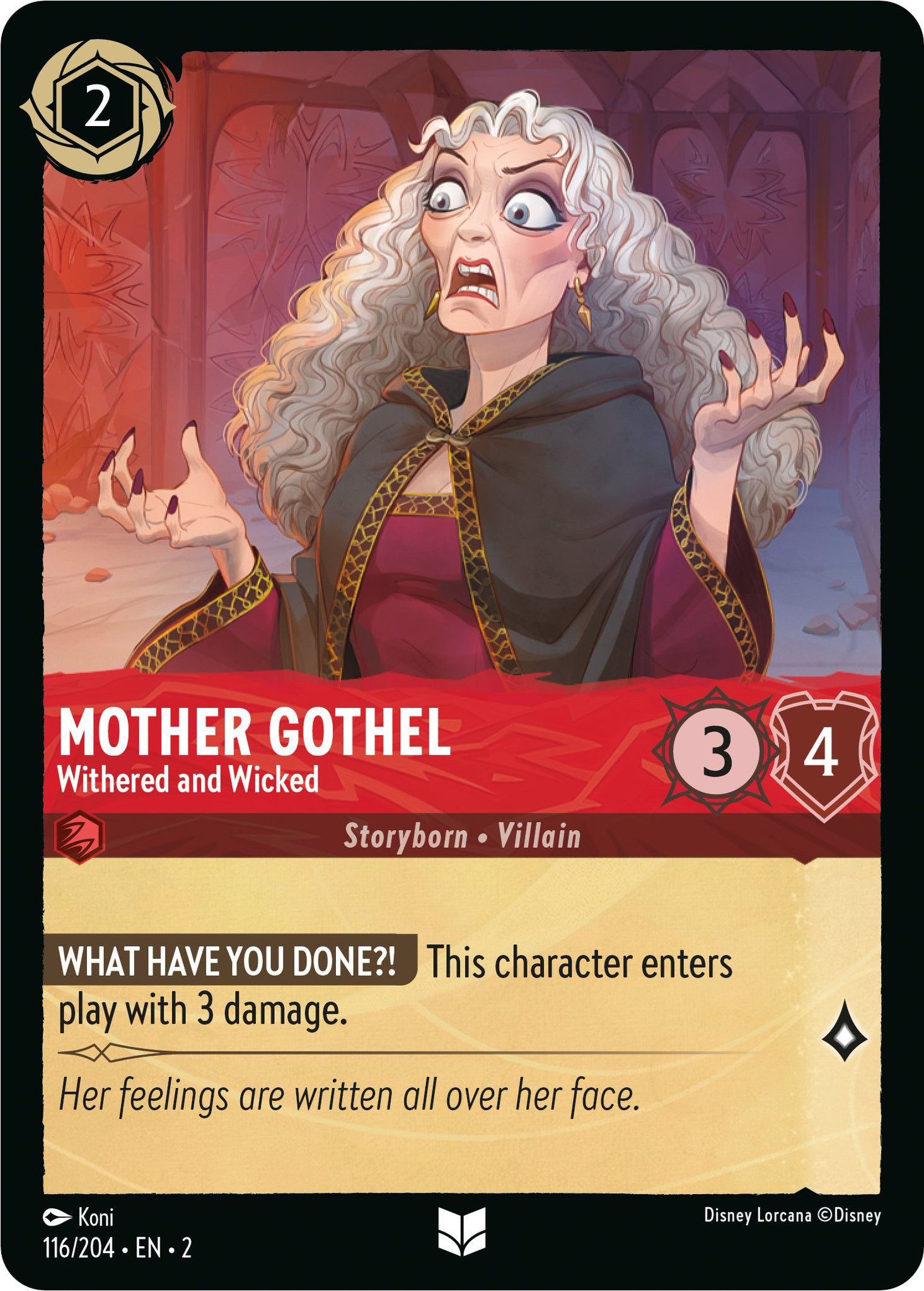 Mother Gothel - Withered and Wicked - Rise of the Floodborn - Disney ...
