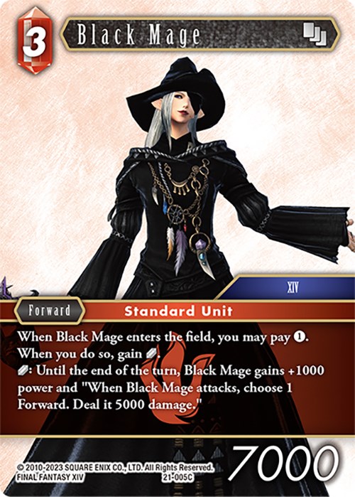 Black Mage - Beyond Destiny - Final Fantasy TCG