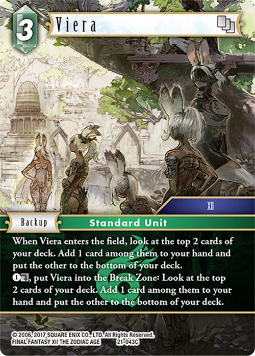 Viera - Beyond Destiny - Final Fantasy TCG