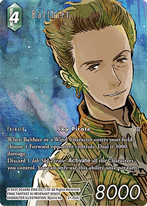 Balthier (Full Art) - Beyond Destiny - Final Fantasy TCG