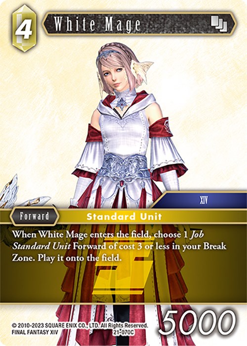 White Mage - Beyond Destiny - Final Fantasy TCG