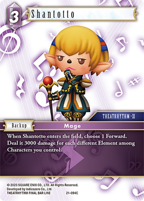 Shantotto - 094C - Beyond Destiny - Final Fantasy TCG