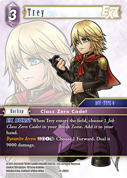 Trey EX - Beyond Destiny - Final Fantasy TCG