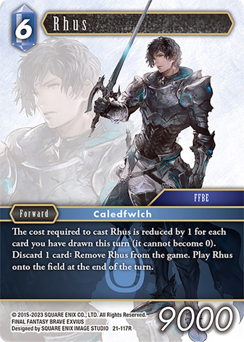 Rhus - Beyond Destiny - Final Fantasy TCG
