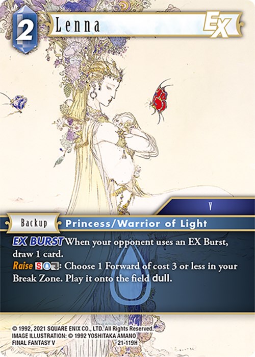 Lenna EX - Beyond Destiny - Final Fantasy TCG