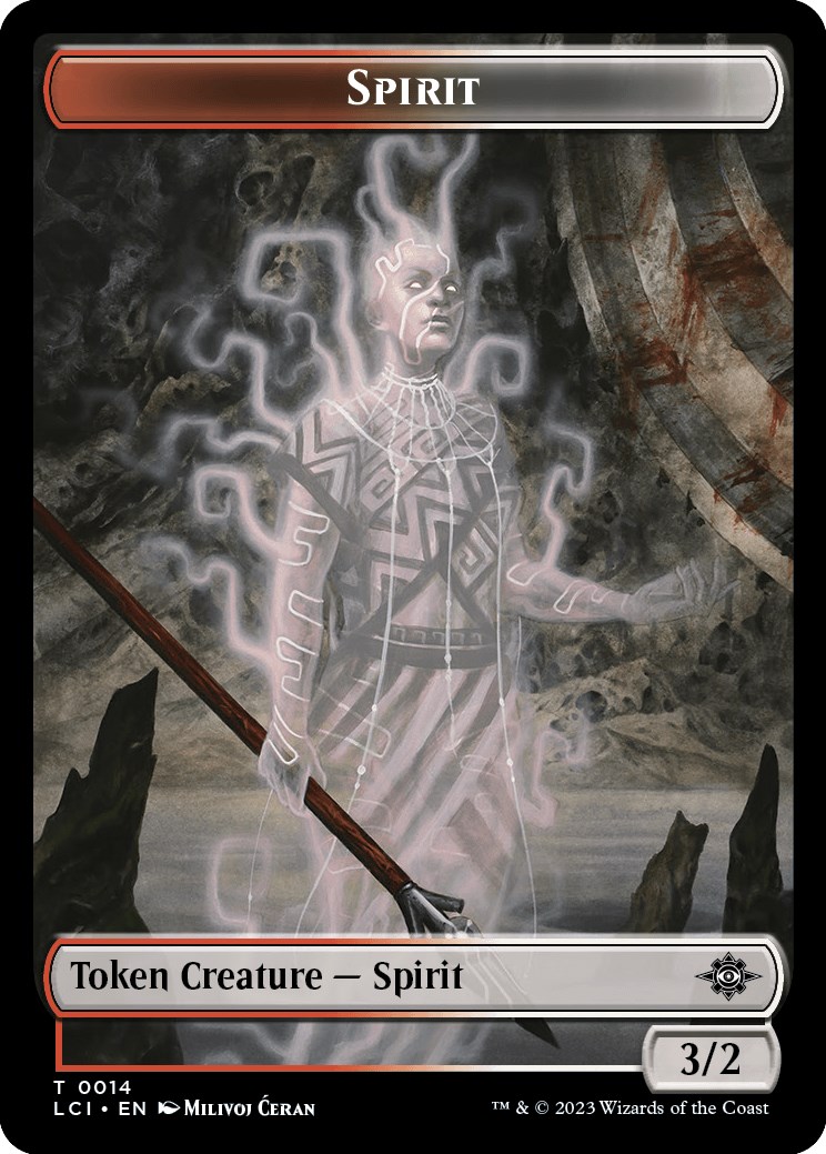 Spirit Token - The Lost Caverns of Ixalan - Magic: The Gathering