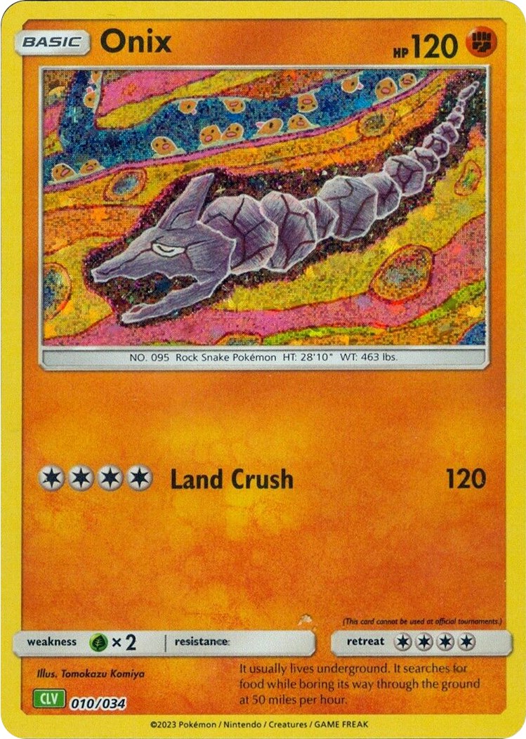 Onix - Trading Card Game Classic - Pokemon