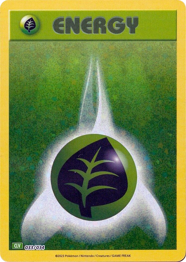Basic Grass Energy - Trading Card Game Classic - Pokemon
