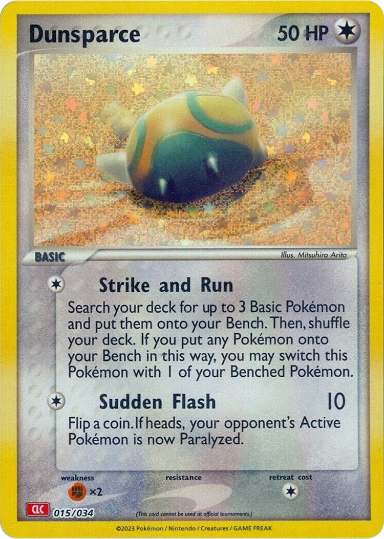 Dunsparce - Trading Card Game Classic - Pokemon