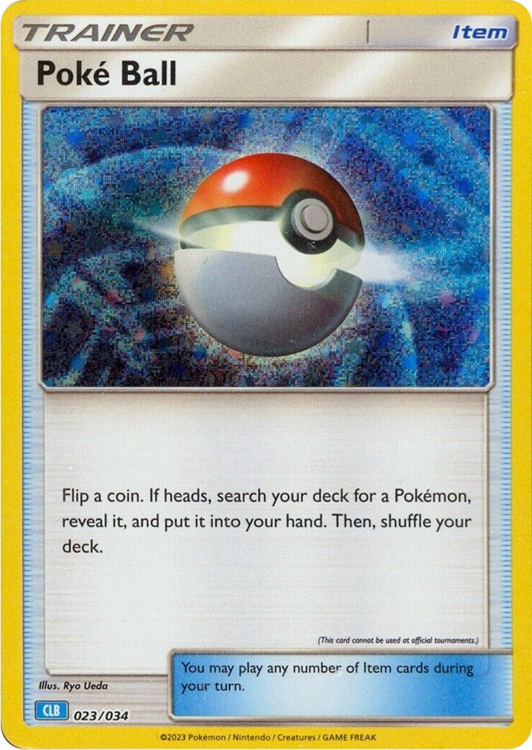 Poke Ball (CLB) - Trading Card Game Classic - Pokemon