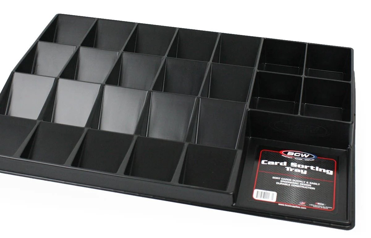 BCW Card Sorting Tray - BCW Card Storage Boxes - Collectible Storage