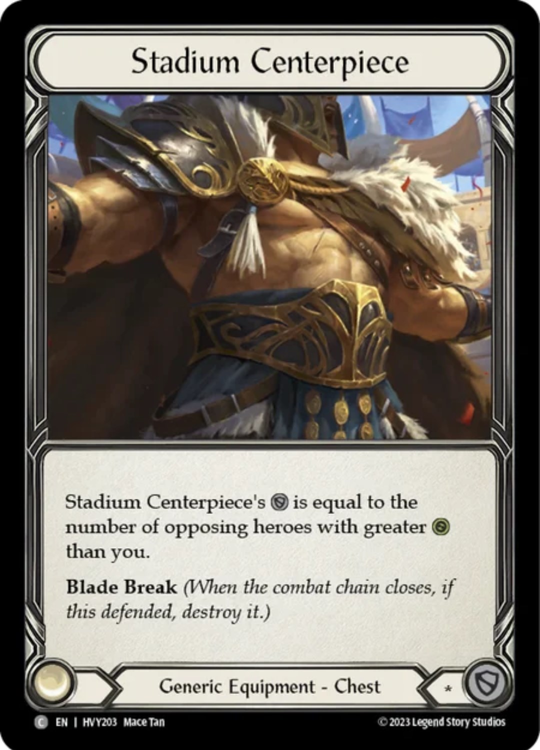 Stadium Centerpiece - Heavy Hitters - Flesh and Blood TCG
