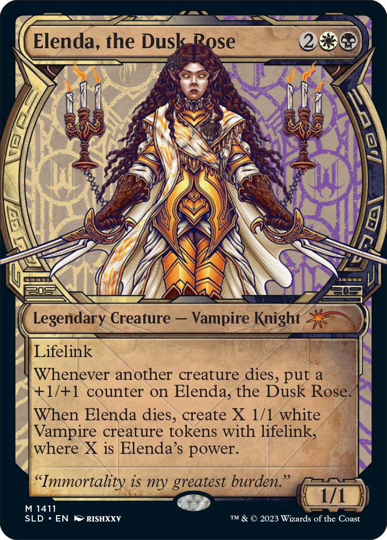Elenda, the Dusk Rose - Secret Lair Drop Series - Magic: The Gathering