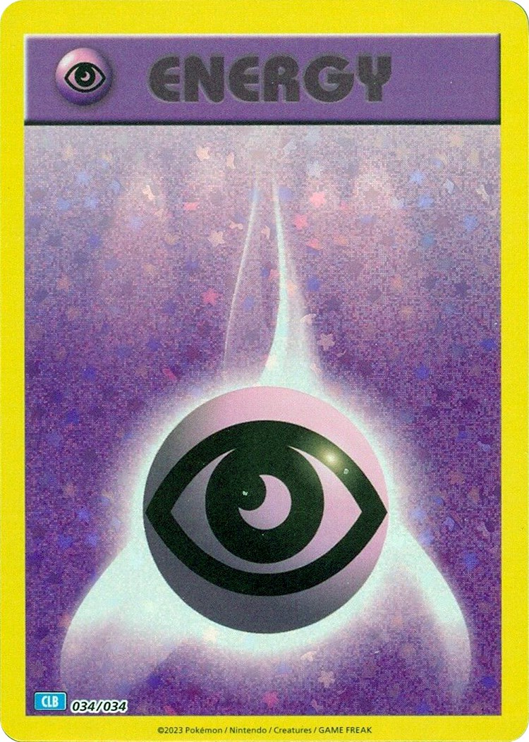 Basic Psychic Energy - Trading Card Game Classic - Pokemon
