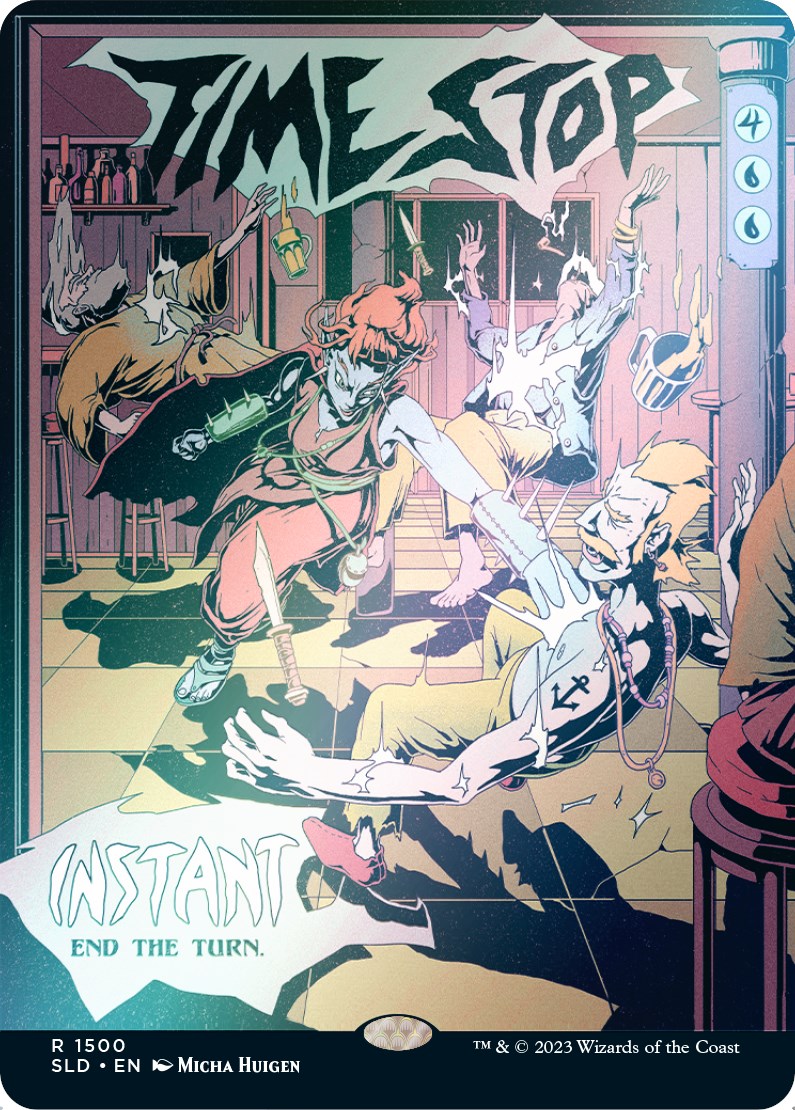 Time Stop (Rainbow Foil) - Secret Lair Drop Series - Magic: The Gathering