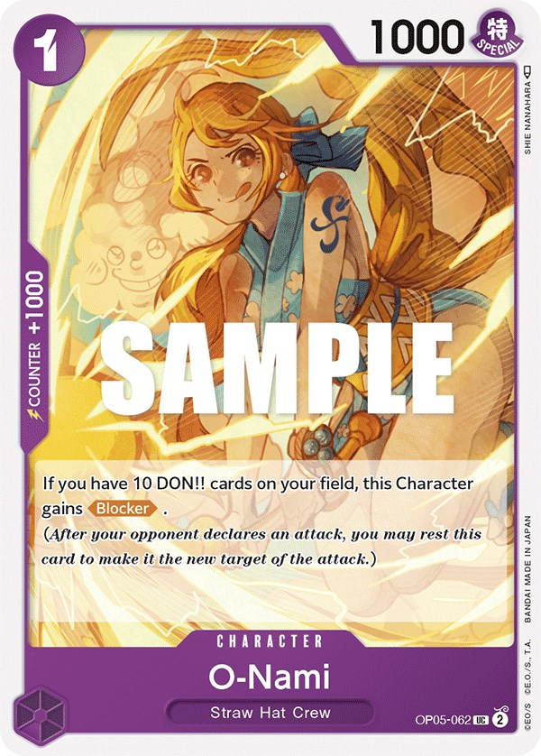O-Nami - Awakening of the New Era - One Piece Card Game