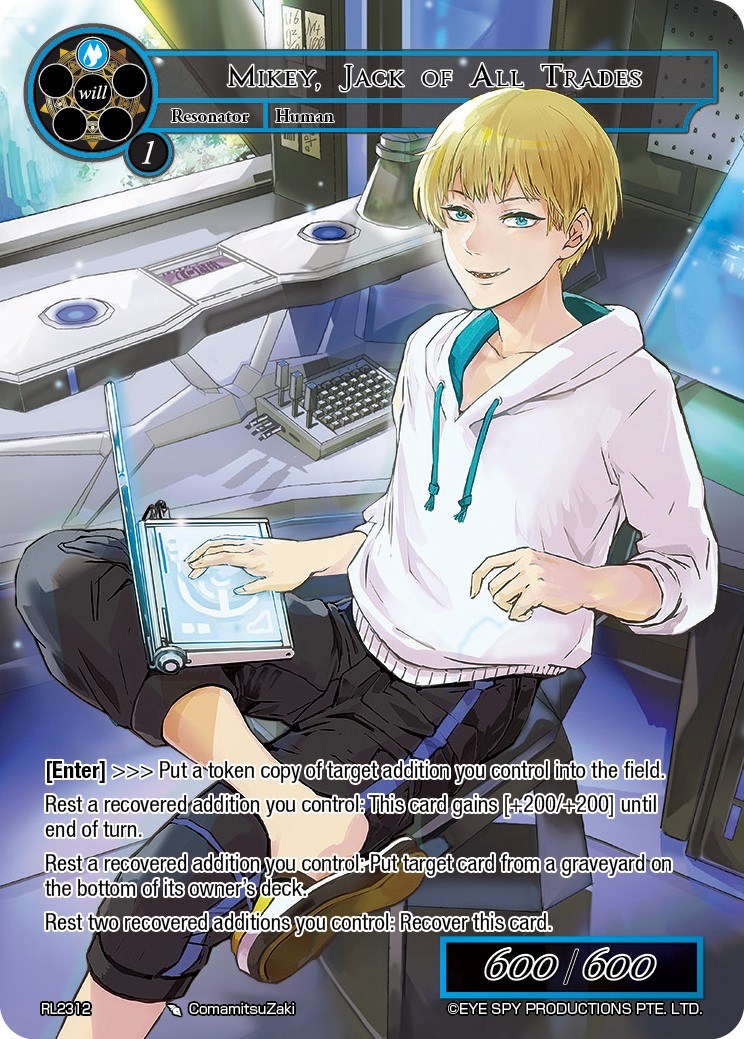 Mikey, Jack of All Trades - Promo Cards - Force of Will