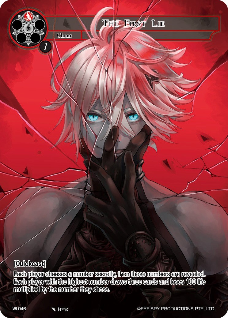 The First Lie - Promo Cards - Force of Will