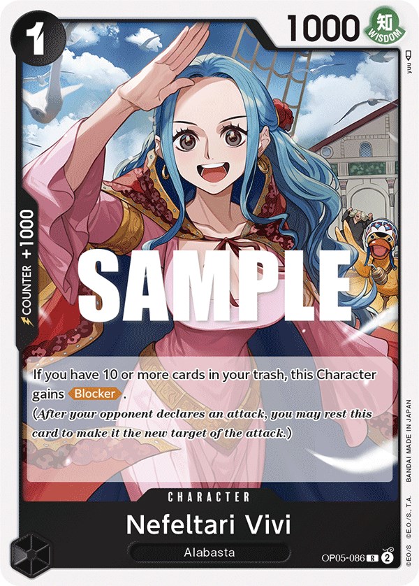 Nefeltari Vivi - Awakening of the New Era - One Piece Card Game