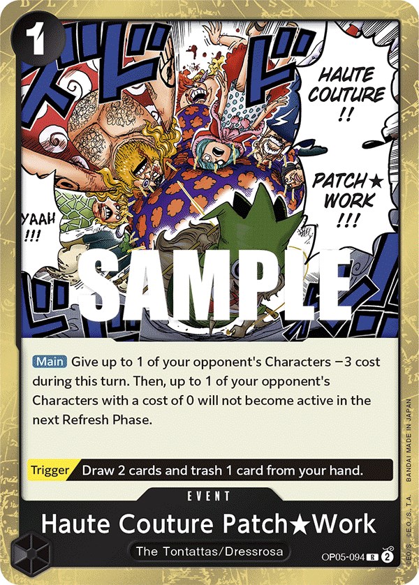Haute Couture Patch Work - Awakening of the New Era - One Piece Card Game