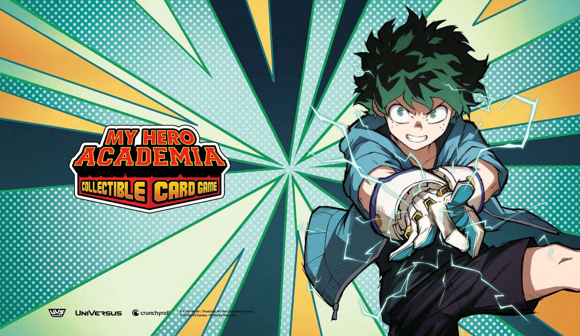 My Hero Academia Jet Burn Playmat Izuku Midoriya Jasco Playmats