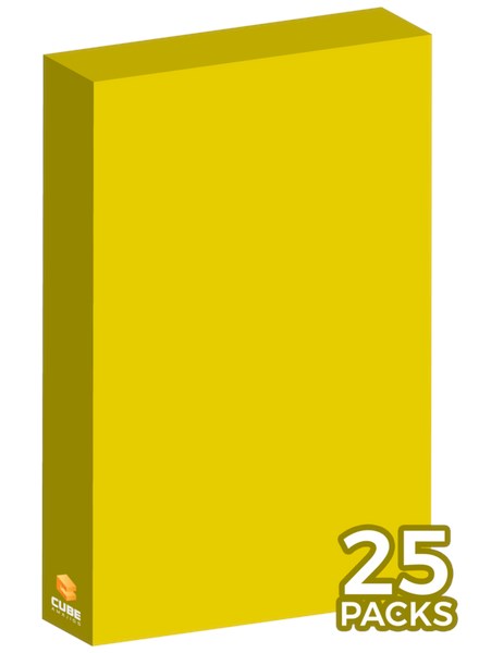 Cubeamajigs Reusable Gaming Packs - Yellow (25-Pack) - Hitpoint Press ...