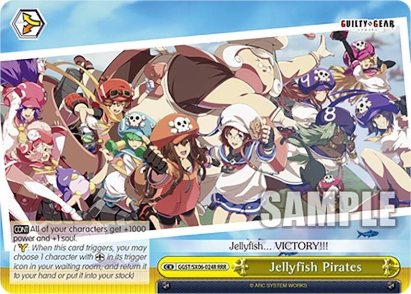 Jellyfish Pirates (RRR) - Guilty Gear -Strive- - Weiss Schwarz