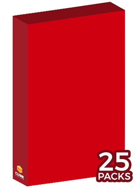 Cubeamajigs Reusable Gaming Packs - Red (25-Pack) - Hitpoint Press ...