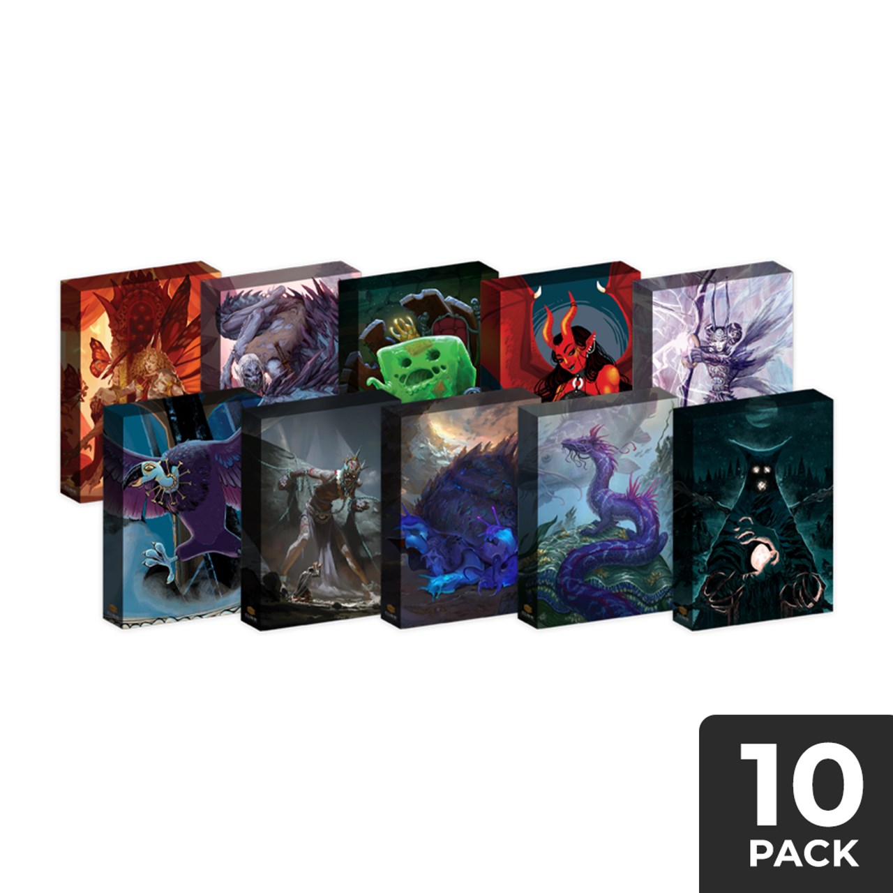 Cubeamajigs Reusable Gaming Packs - Big Bads Set 2 (10-Pack) - Hitpoint ...