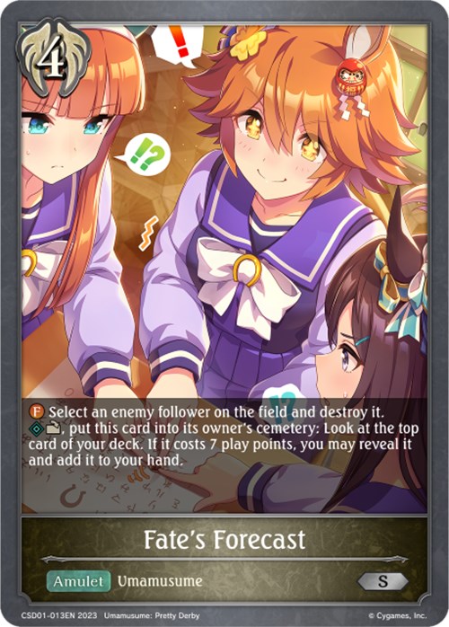 Fate's Forecast - CSD01: Ready, Set, Umamusume! - Shadowverse