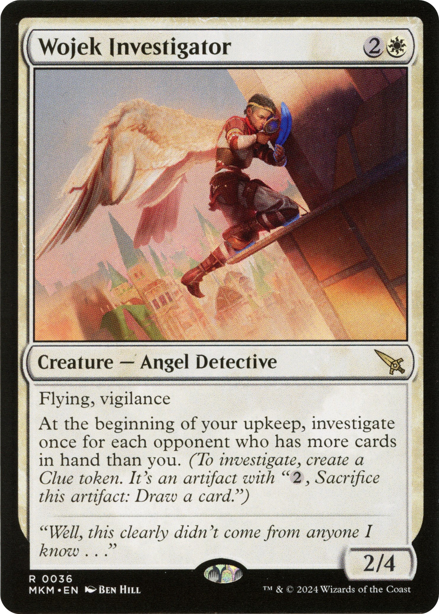 Wojek Investigator (a) - Murders at Karlov Manor - Magic: The Gathering