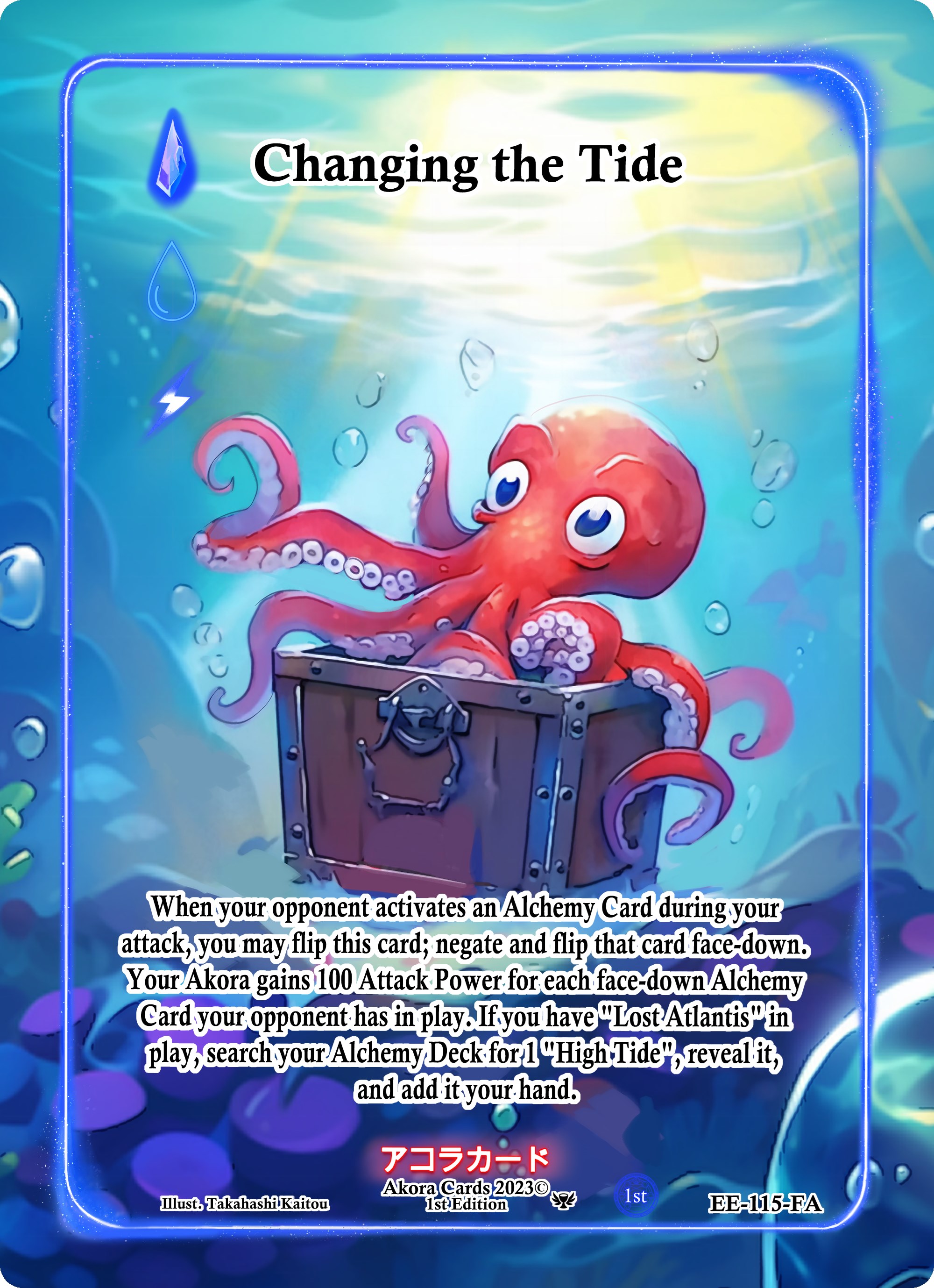 Changing the Tide (Full Art) - Eternal Echoes [1st Edition] - Akora TCG