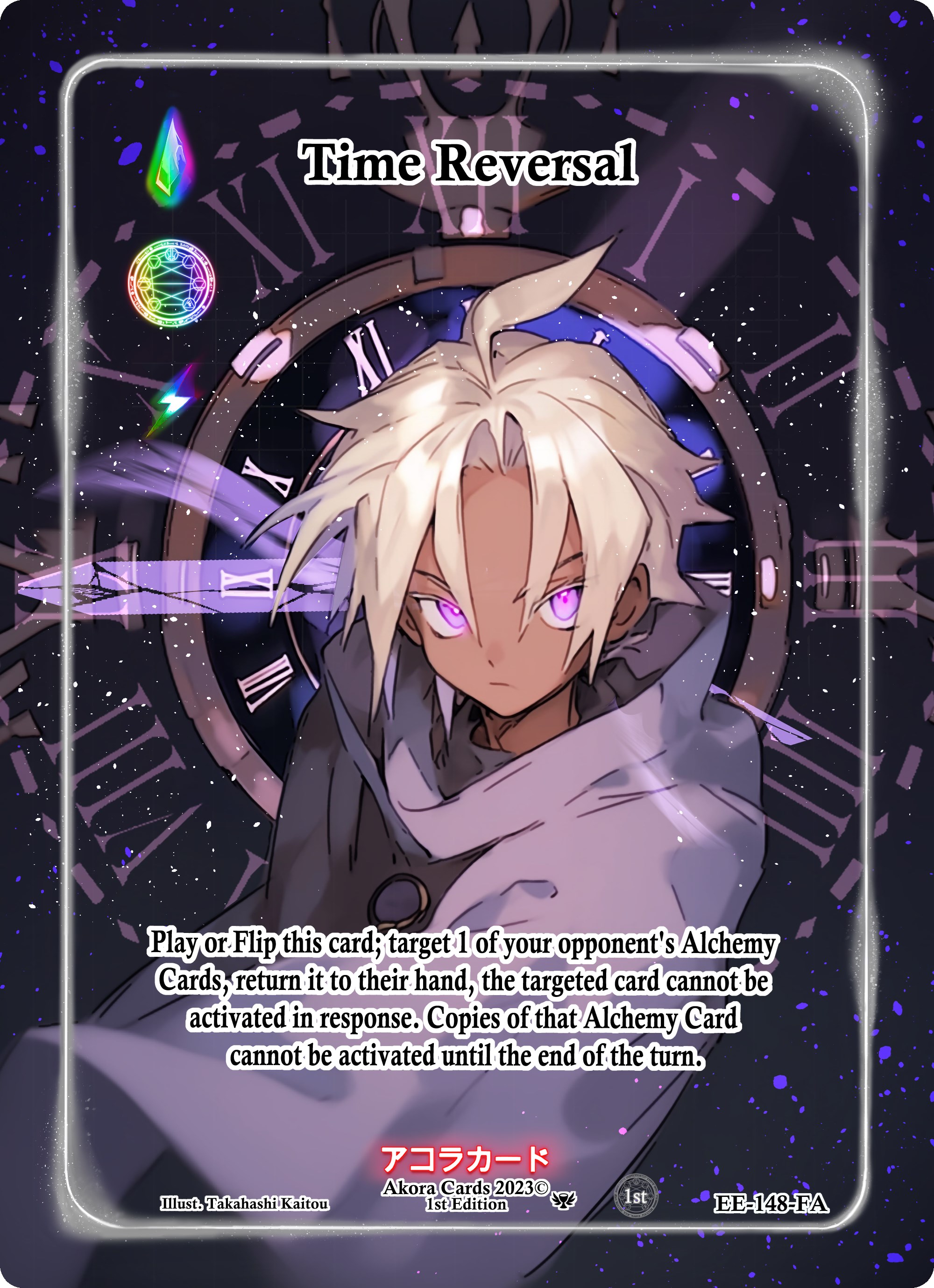 Time Reversal (Full Art) - Eternal Echoes [1st Edition] - Akora TCG