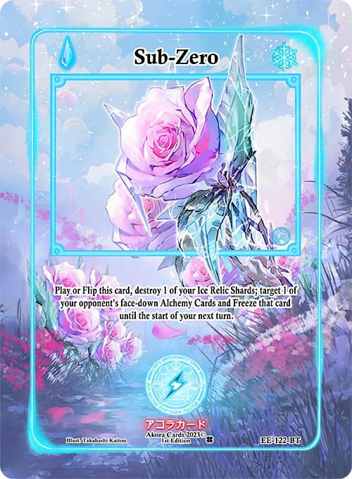 Sub-Zero (Extended Art) - Eternal Echoes [1st Edition] - Akora TCG
