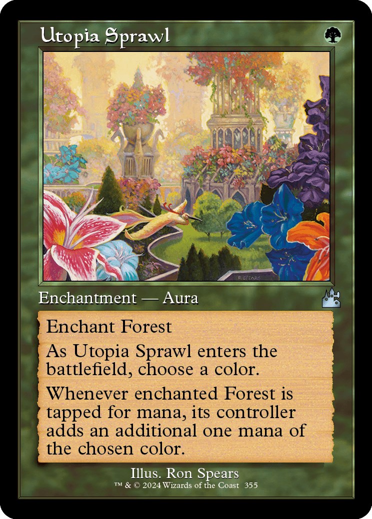 Utopia Sprawl (Retro Frame) - Ravnica Remastered - Magic: The Gathering