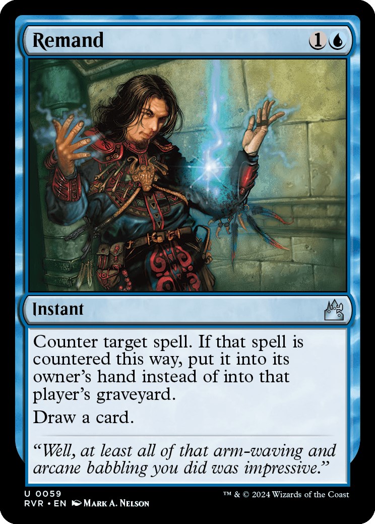 Remand - Ravnica Remastered - Magic: The Gathering