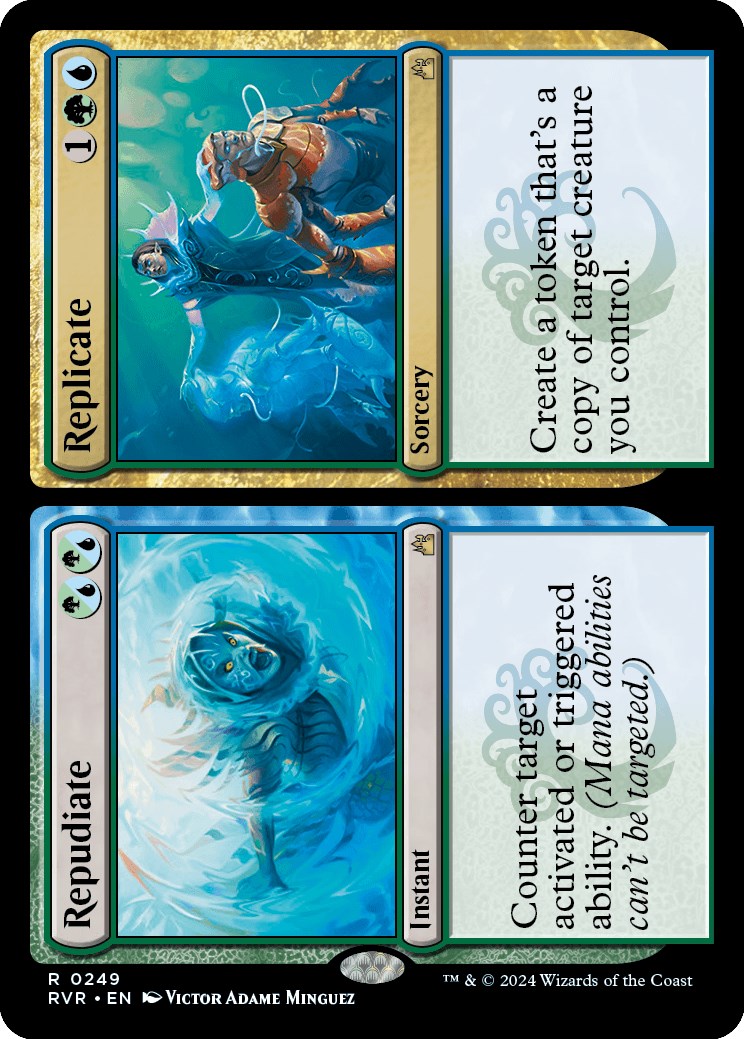 Repudiate // Replicate - Ravnica Remastered - Magic: The Gathering