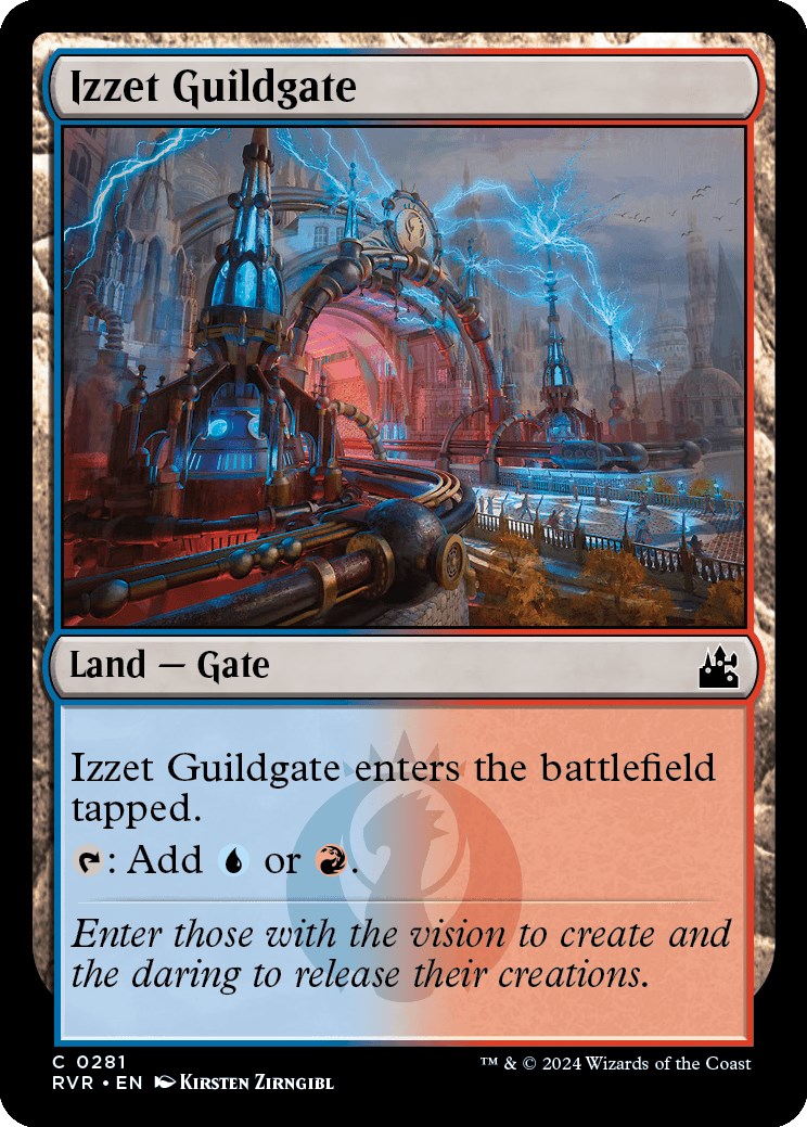 Izzet Guildgate - Ravnica Remastered - Magic: The Gathering