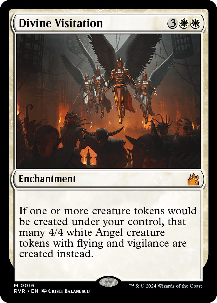Divine Visitation - Ravnica Remastered - Magic: The Gathering