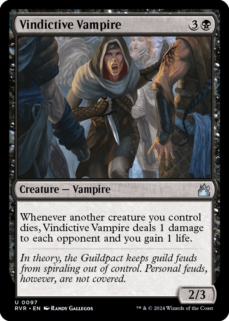 Vindictive Vampire - Ravnica Remastered - Magic: The Gathering