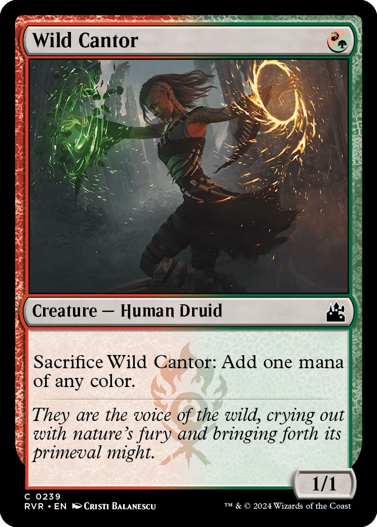 Wild Cantor - Ravnica Remastered - Magic: The Gathering