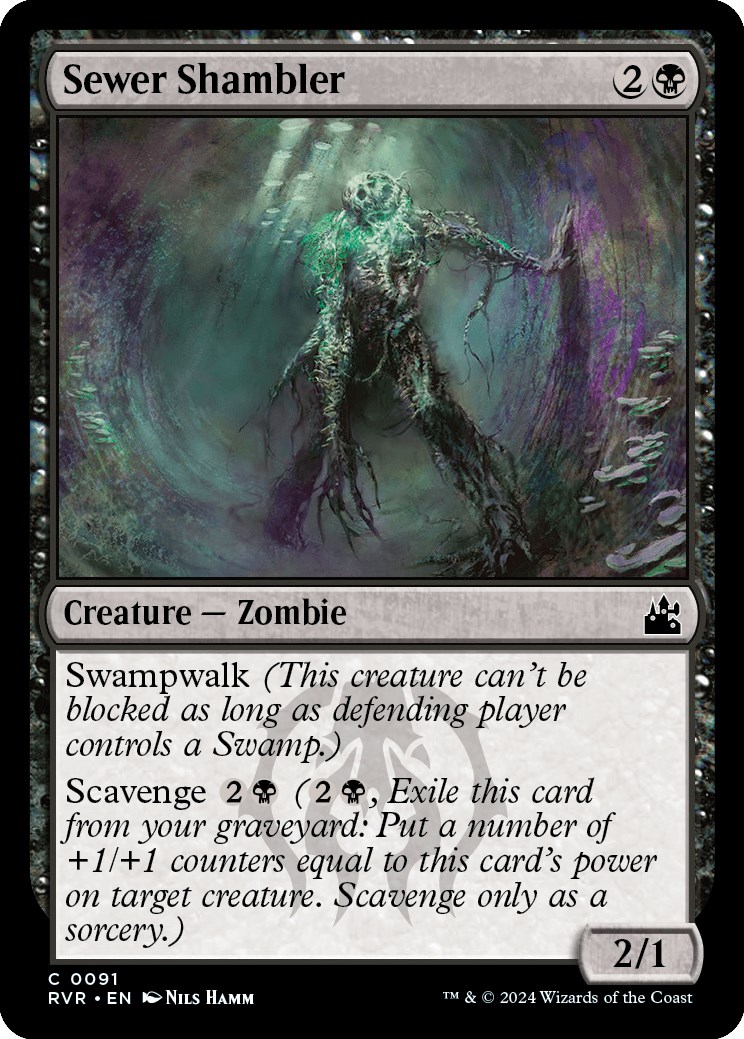 Sewer Shambler - Ravnica Remastered - Magic: The Gathering