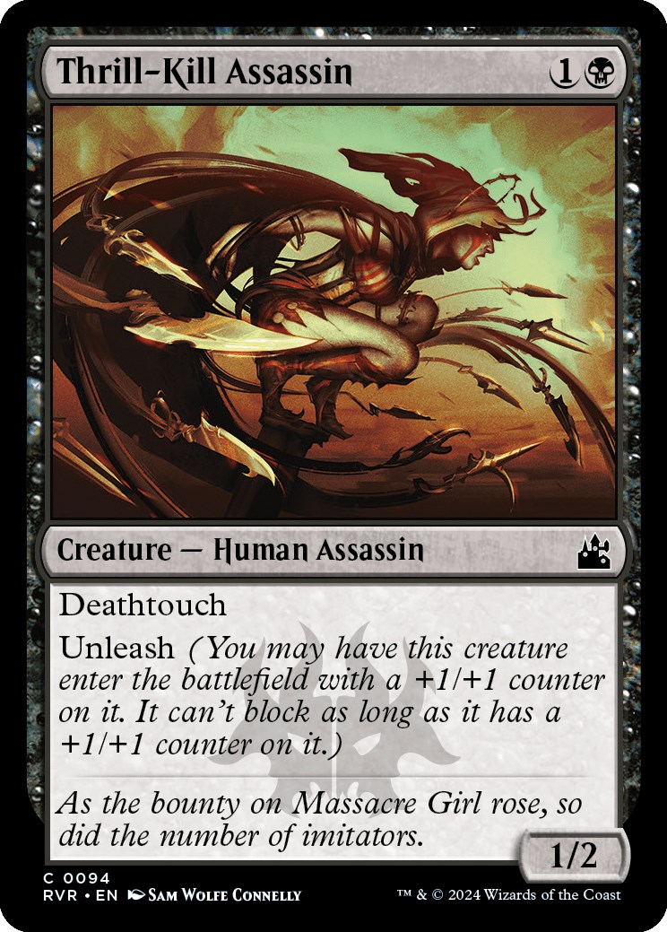 Thrill-Kill Assassin - Ravnica Remastered - Magic: The Gathering