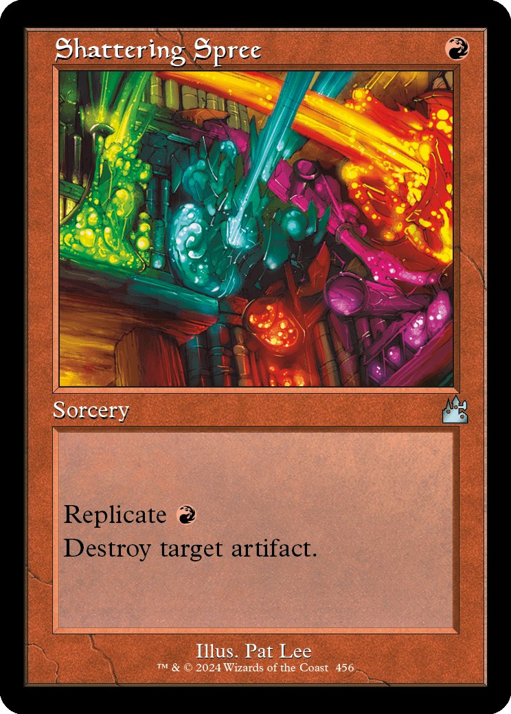 Shattering Spree (Retro Frame) - Ravnica Remastered - Magic: The Gathering