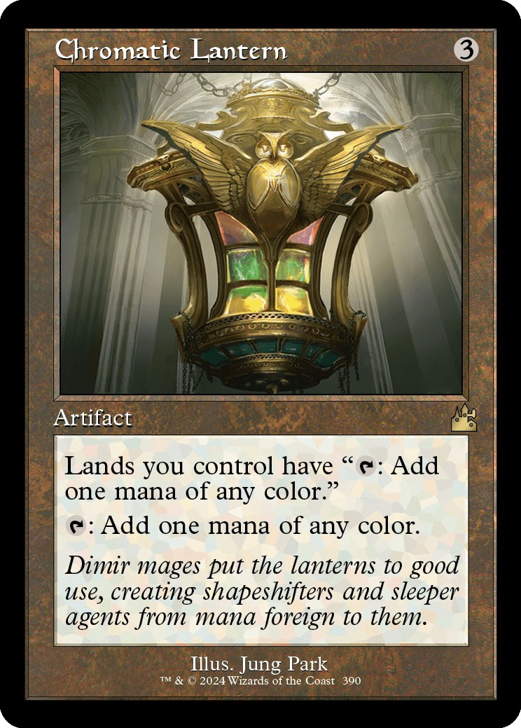 Chromatic Lantern (Retro Frame) - Ravnica Remastered - Magic: The Gathering