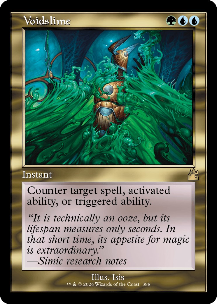 Voidslime (Retro Frame) - Ravnica Remastered - Magic: The Gathering