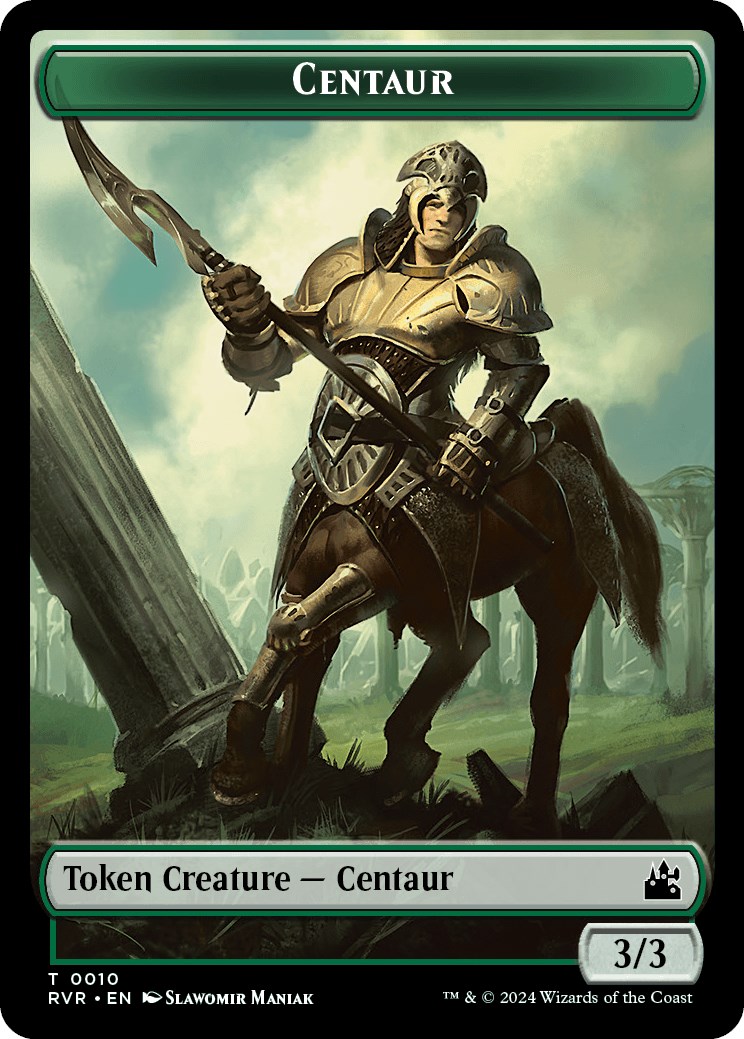 Centaur Token - Ravnica Remastered - Magic: The Gathering