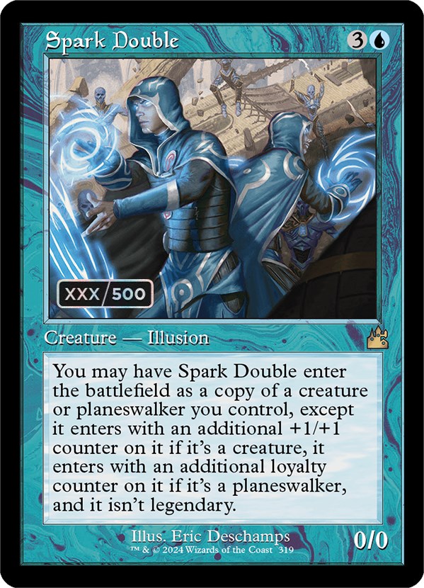 Spark Double (Retro Frame) (Serial Numbered) - Ravnica Remastered ...