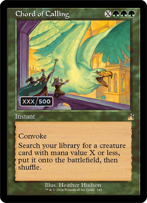 Chord of Calling (Retro Frame) (Serial Numbered) - Ravnica Remastered ...