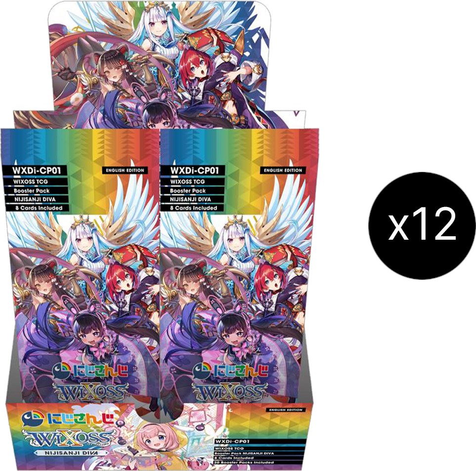 Nijisanji Diva Booster Box Case - Collab Booster: Nijisanji Diva - WIXOSS